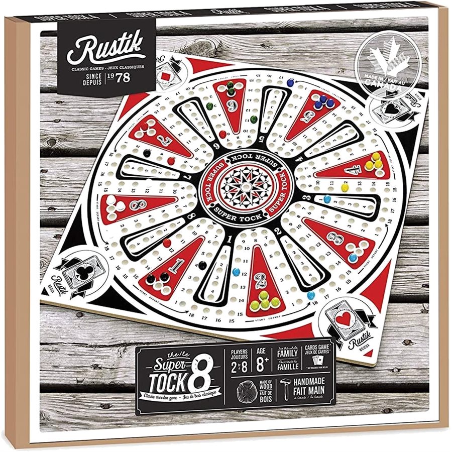 Rustik Jeu De Tock 8 Joueurs