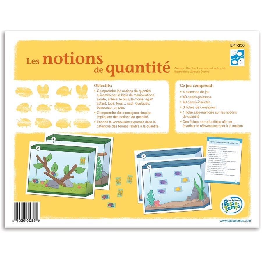 LA NOTION DE QUANTITE