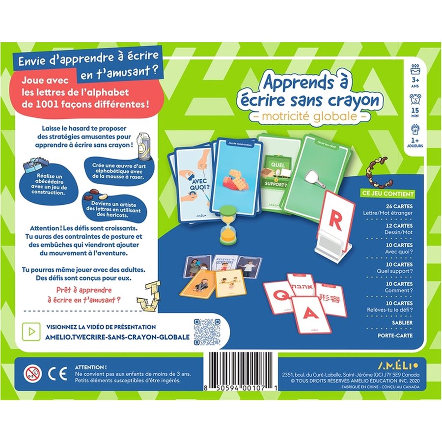 Releve Le Defi! Apprends A Ecrire Sans Crayon