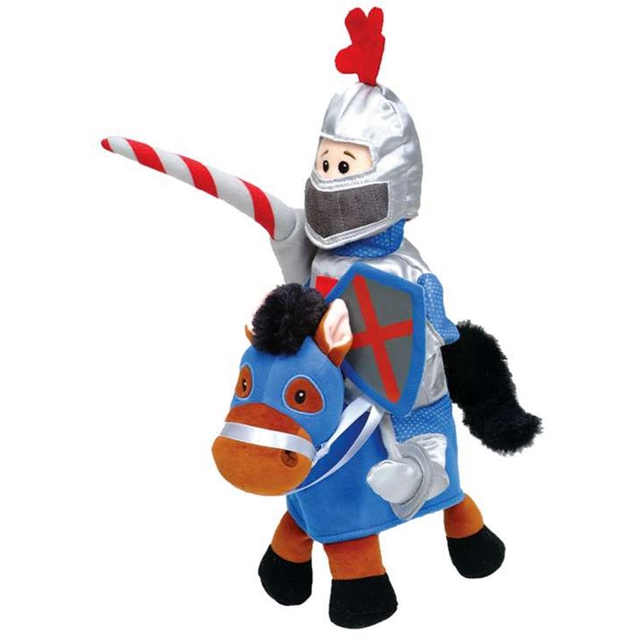 Puppet knight on horse chevalier sur son cheval